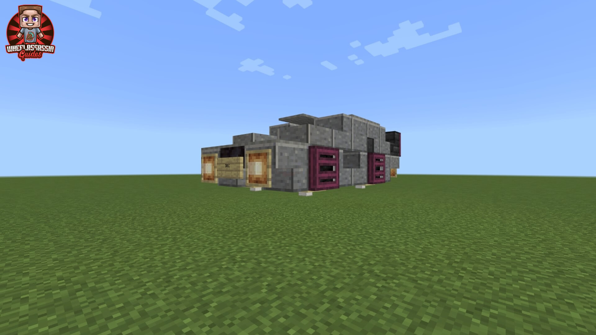 The DeLorean Time Machine from Back to the Future!! Minecraft Map