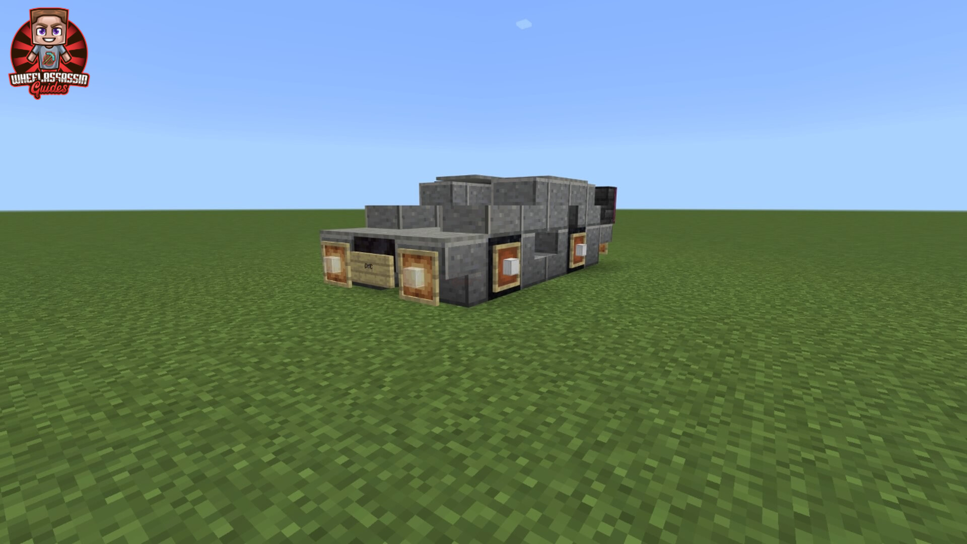 The DeLorean Time Machine from Back to the Future!! Minecraft Map