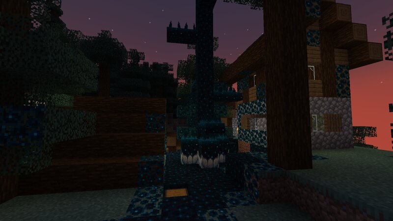 Deep Dark: The Sculk Story Minecraft Map