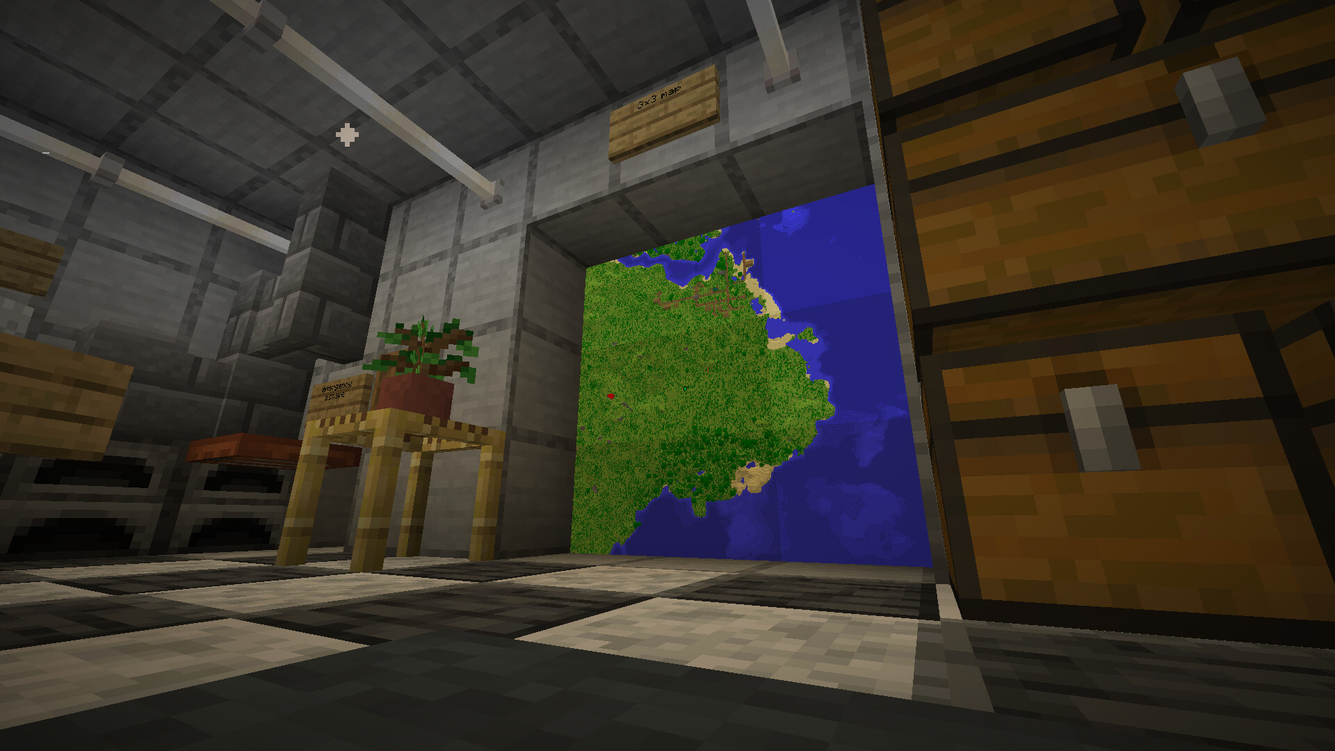 The Underground Vault Minecraft Map