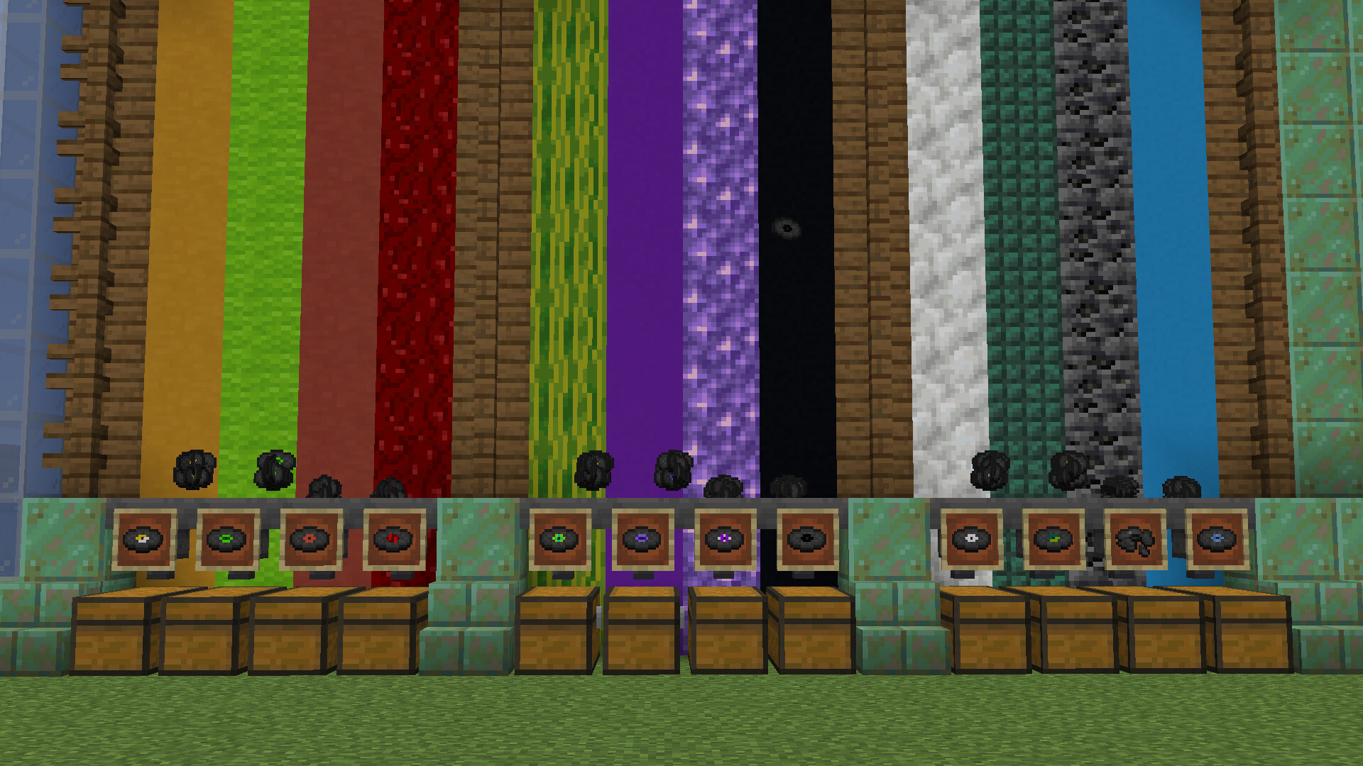 Automatic Music Disc Farm & Sorter - Using Allays Minecraft Map