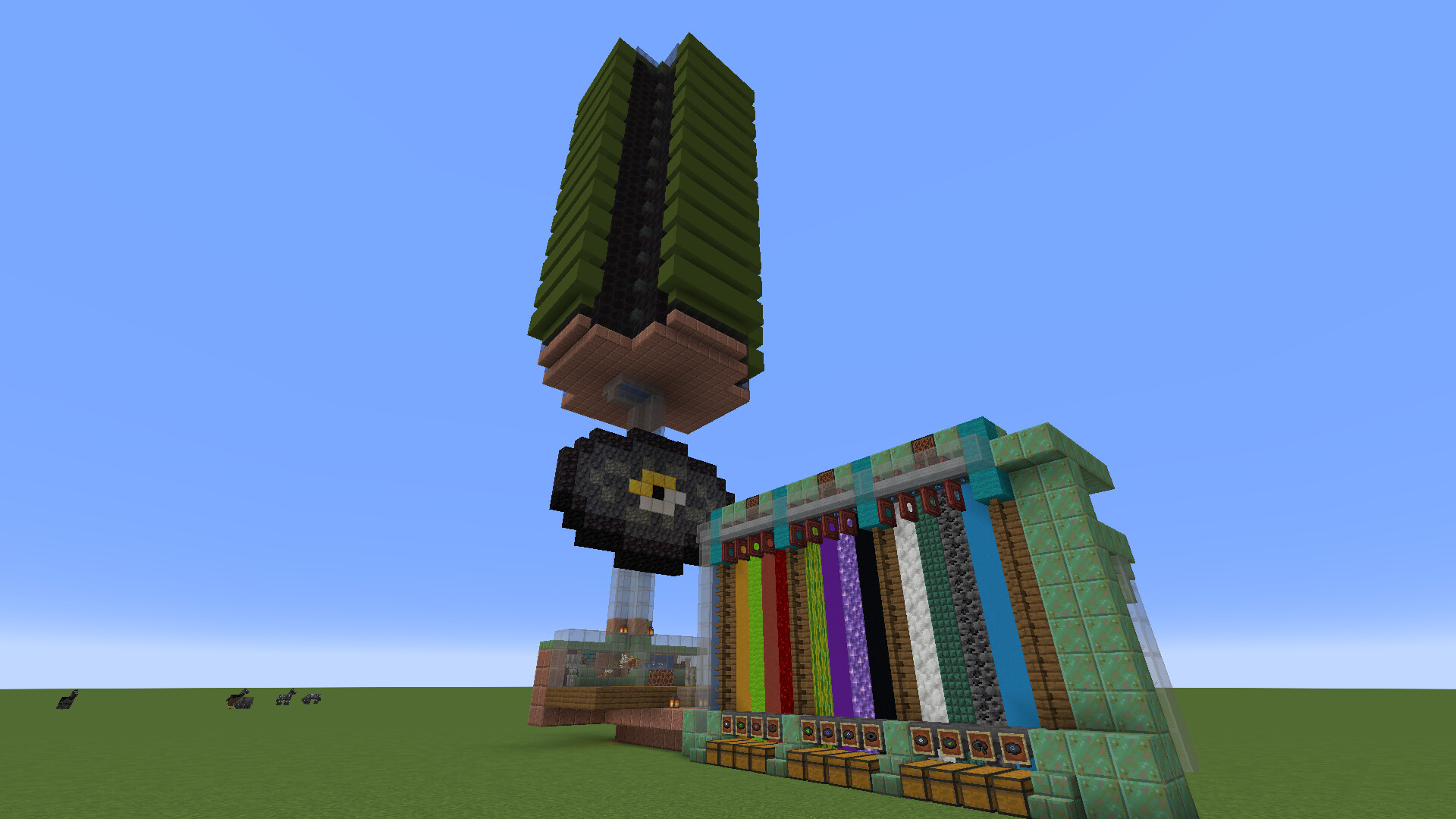 Automatic Music Disc Farm & Sorter - Using Allays Minecraft Map