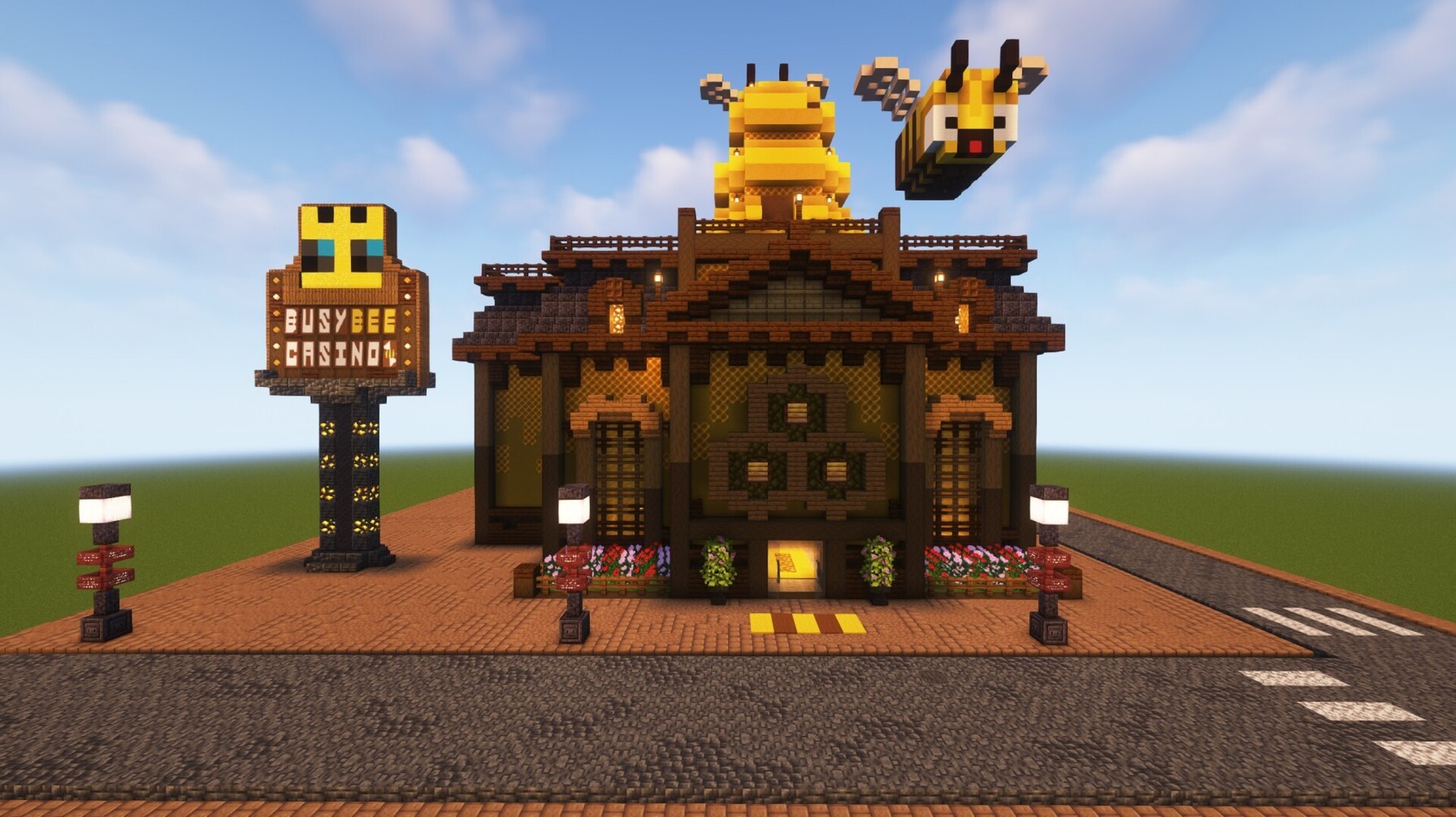Busy Bee Casino Minecraft Map