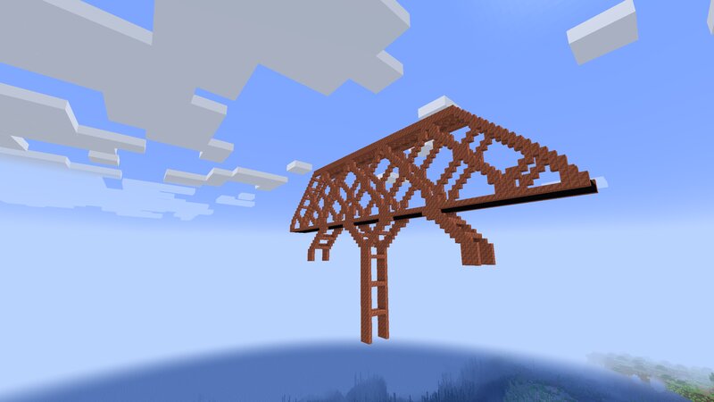 Copper "Oxidizing" Bridge -Schematic- Minecraft Map