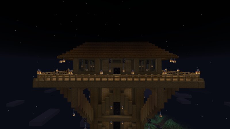 Watch Tower (With Two Elevators) -Schematic- Minecraft Map