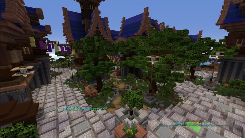 Palace Network MAIN Spawn Hub Minecraft Map