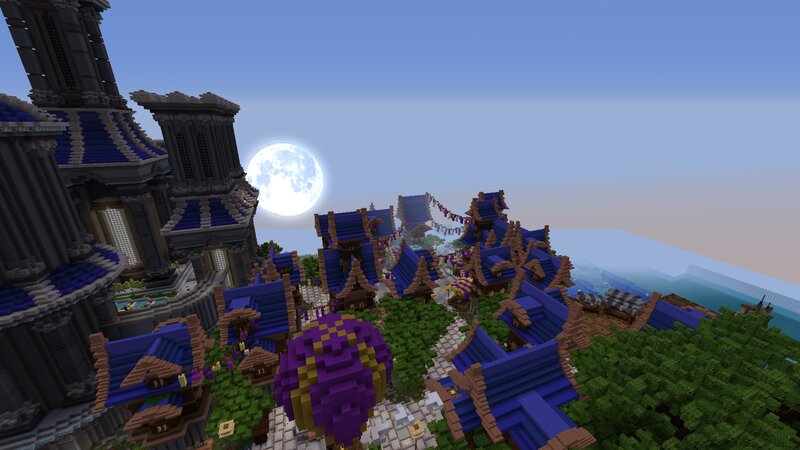 Palace Network MAIN Spawn Hub Minecraft Map