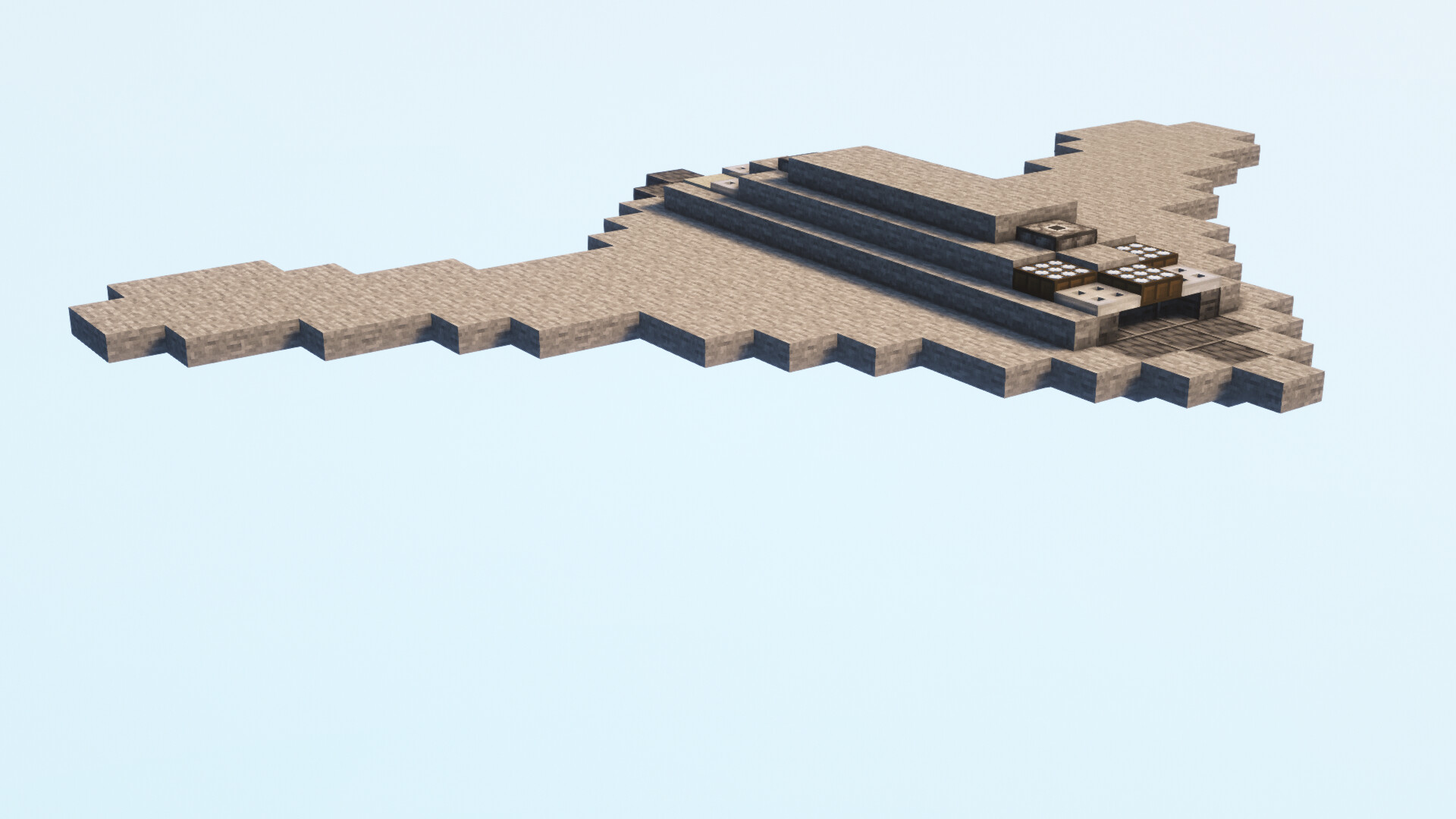 Northrop Grumman X-47B Minecraft Map