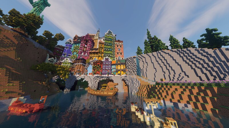 Colorful City Minecraft Map