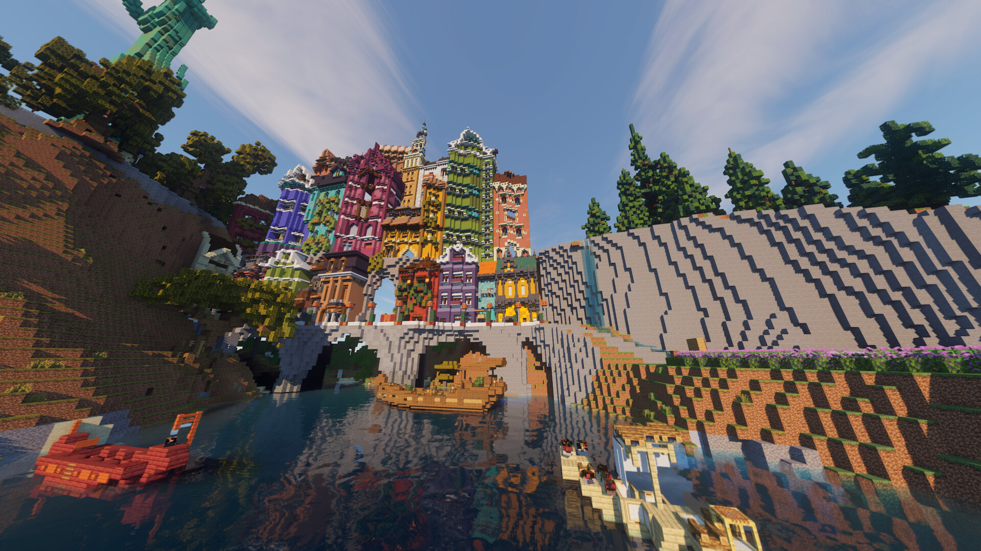 Colorful City Minecraft Map