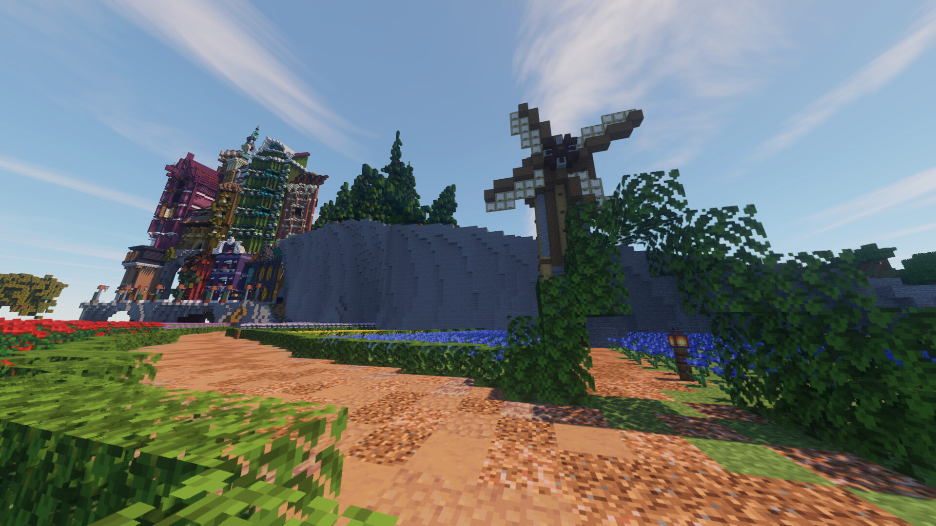 Colorful City Minecraft Map