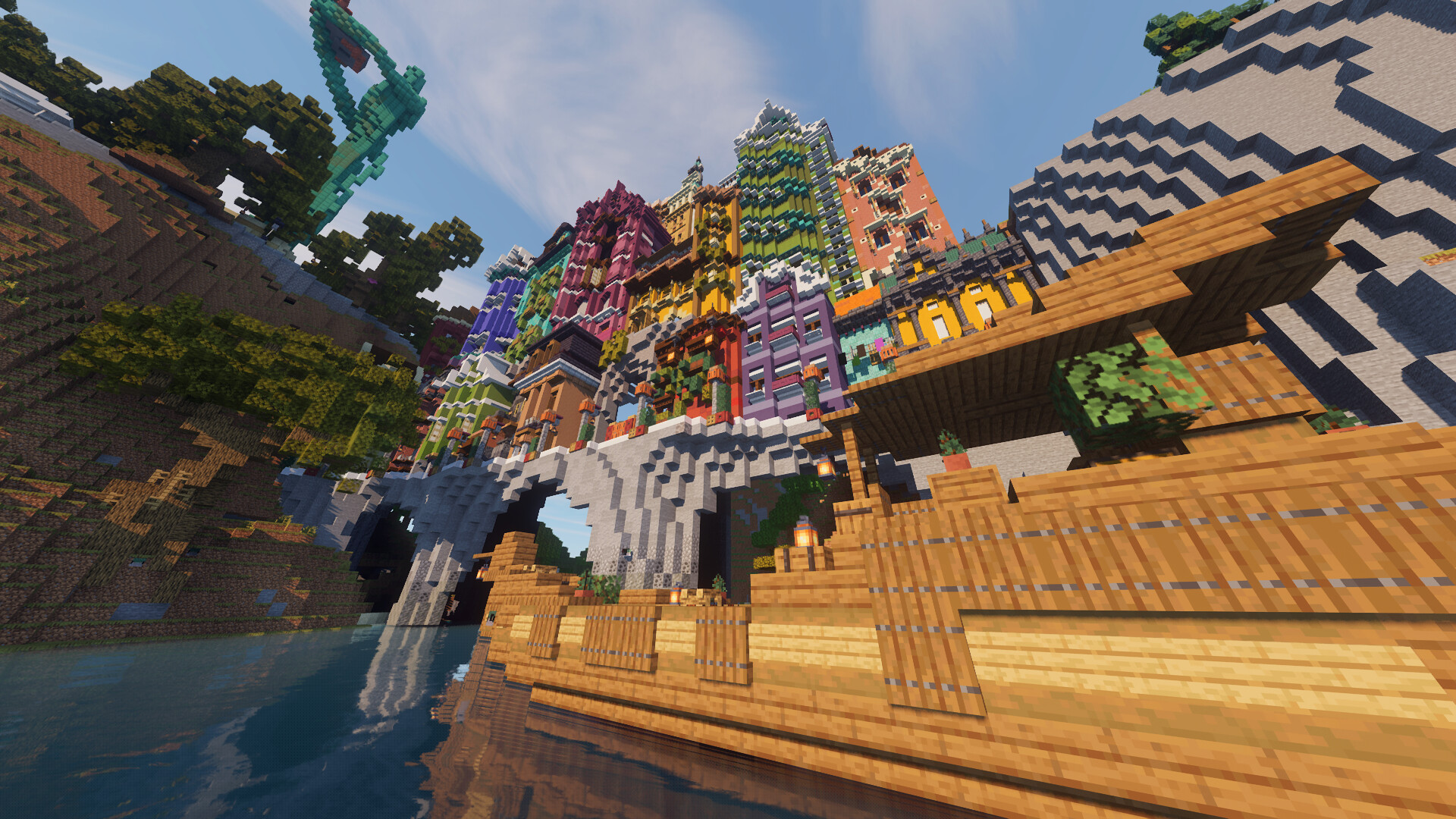 Colorful City Minecraft Map