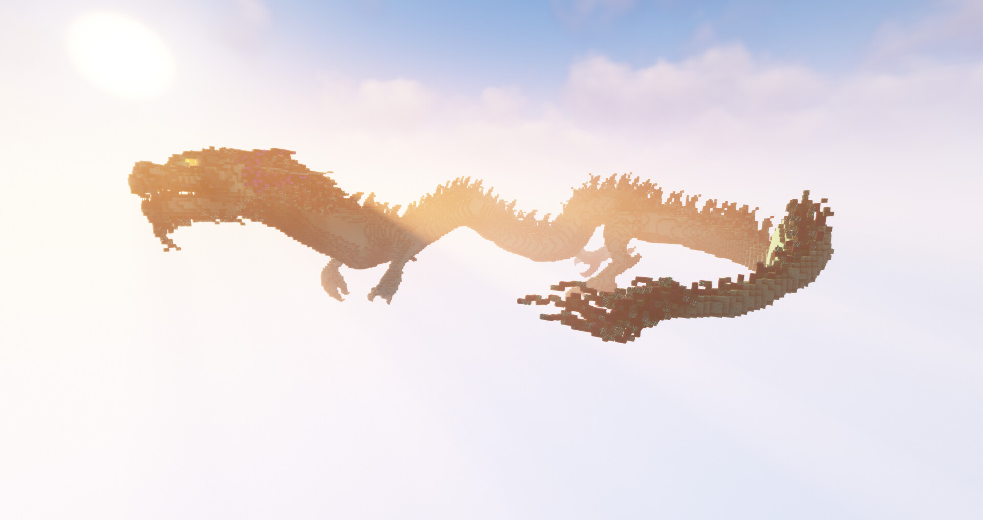 Chinese dragon Minecraft Map