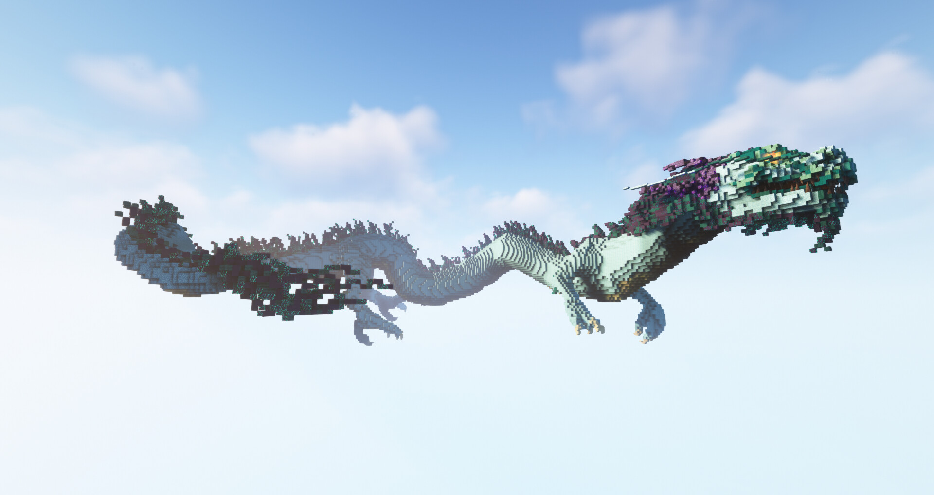Chinese dragon Minecraft Map