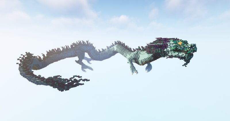 Chinese dragon Minecraft Map