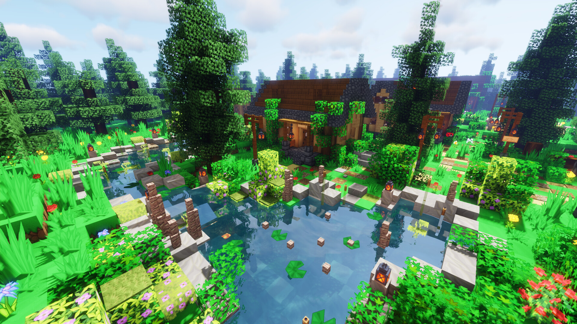 Camp Latewither Minecraft Map