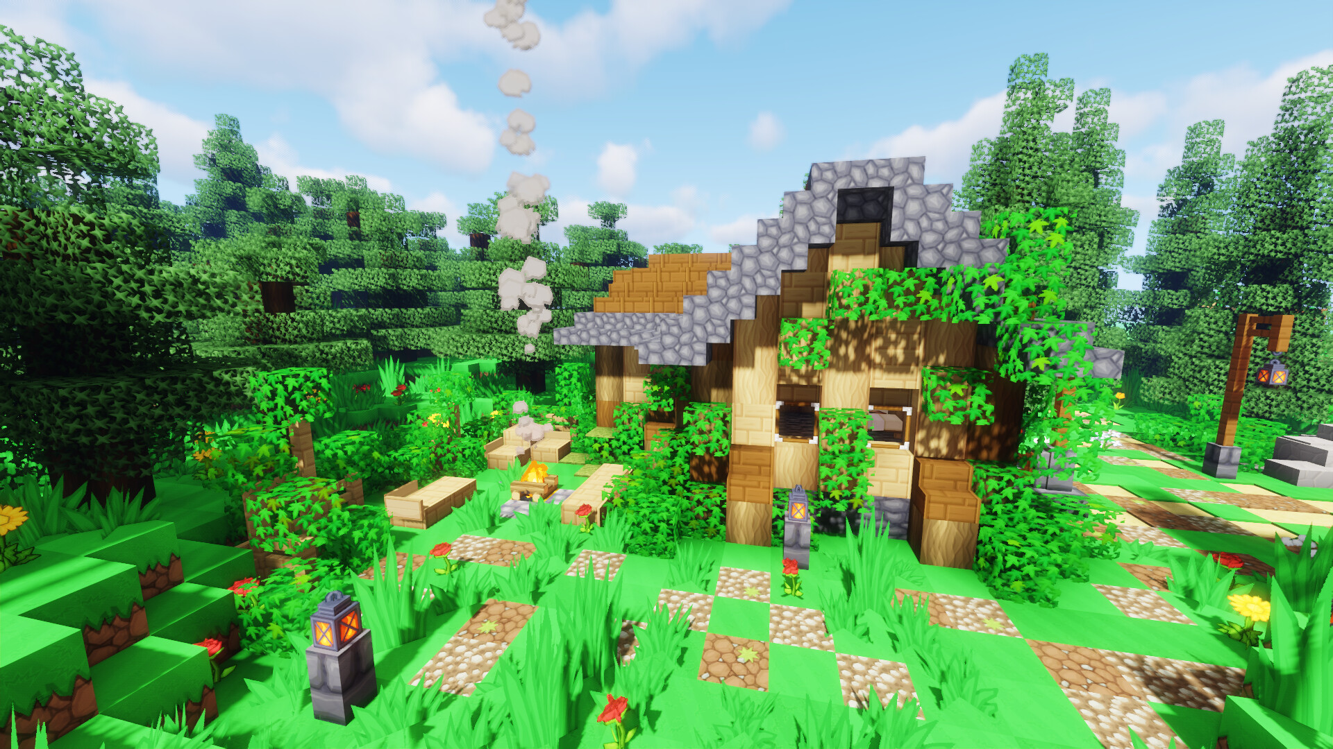 Camp Latewither Minecraft Map