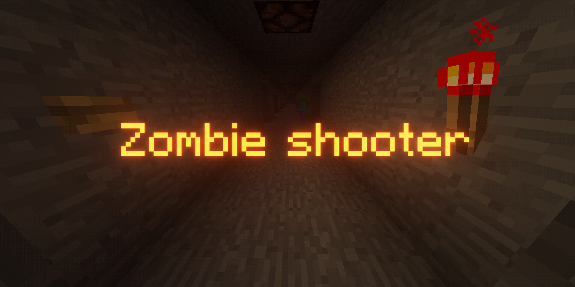 Zombie shooter Minecraft Map
