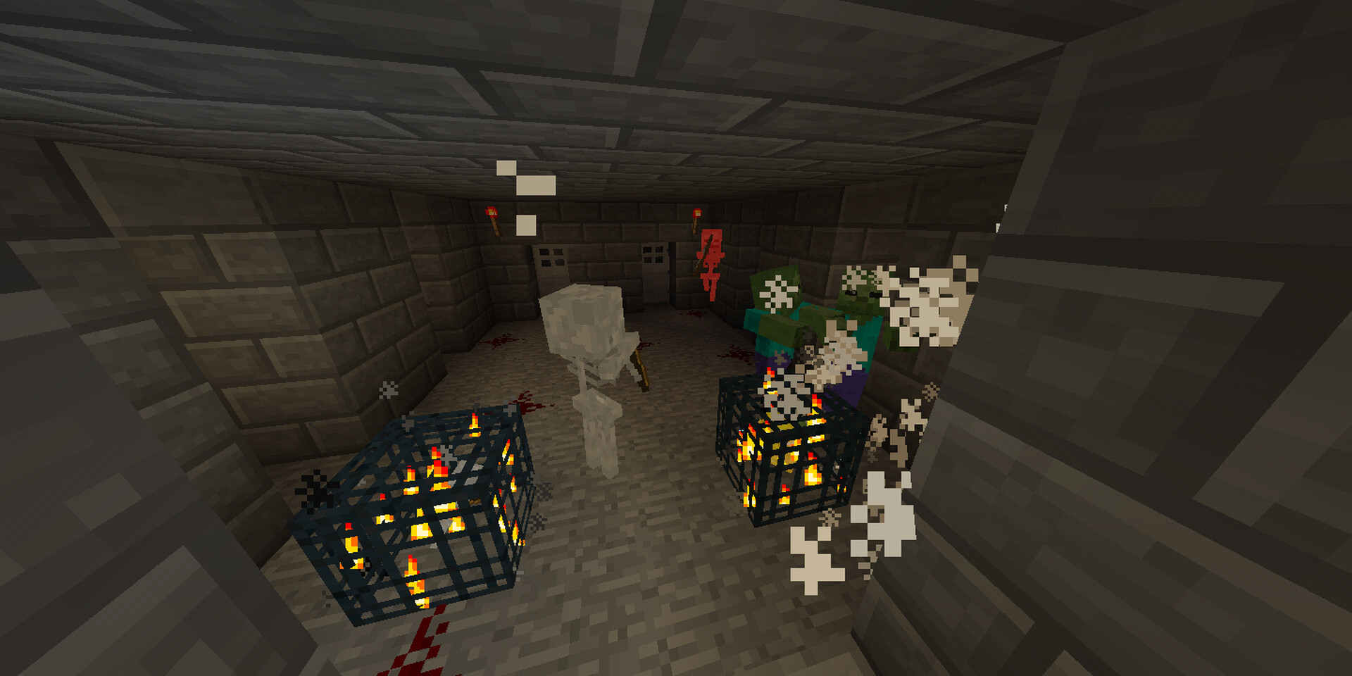 Zombie shooter Minecraft Map