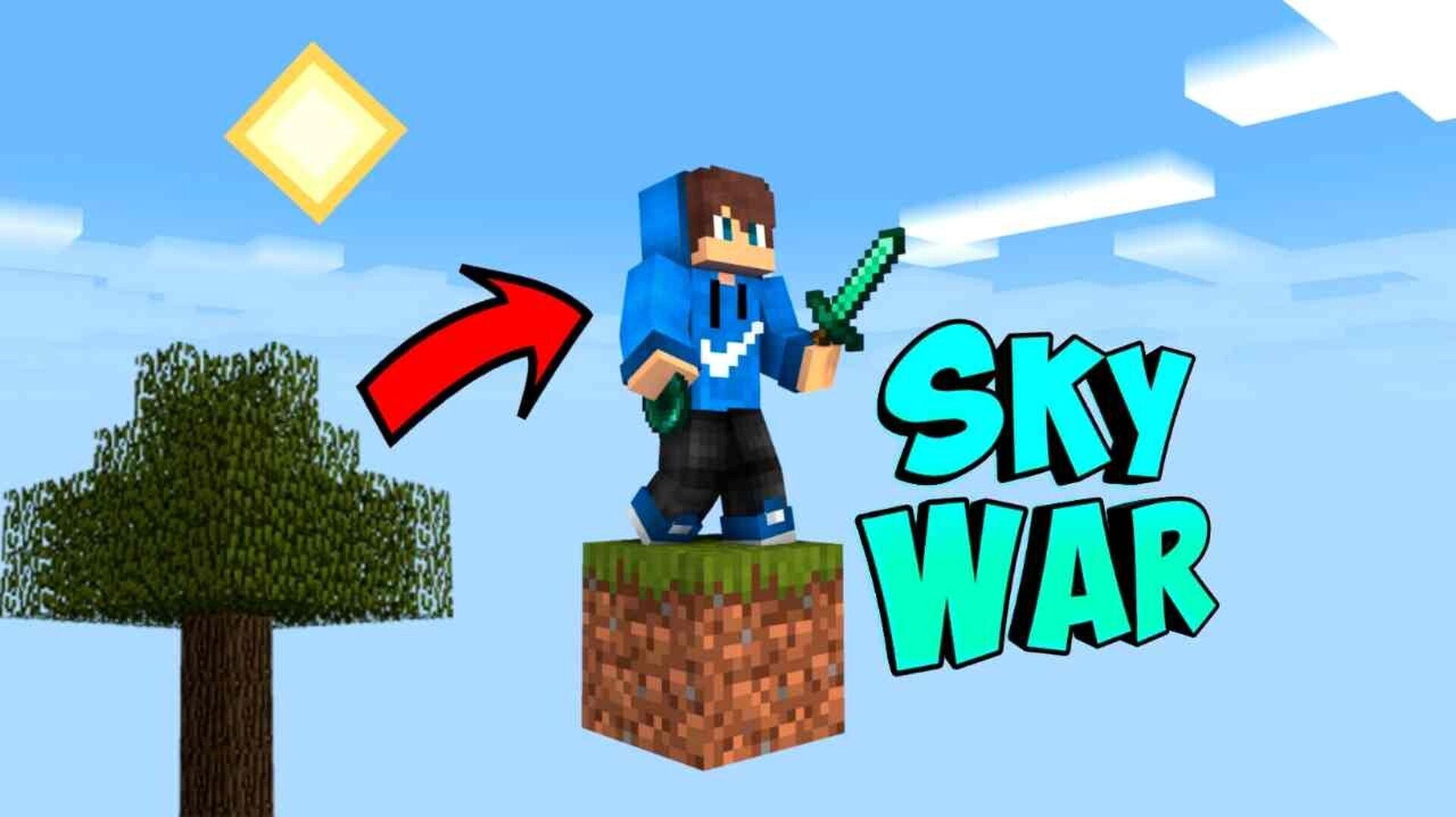 Sky War game Map Minecraft Map