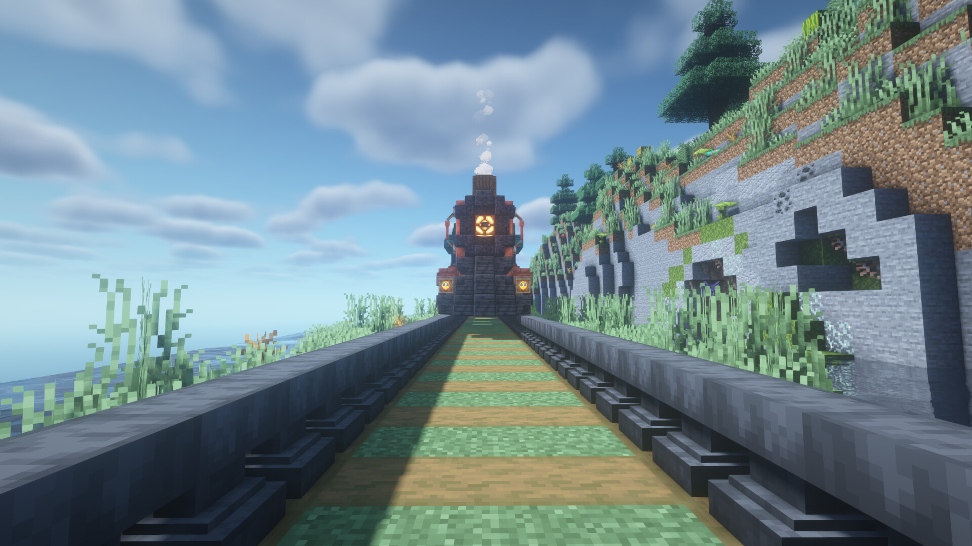 Minecraft Train House Minecraft Map