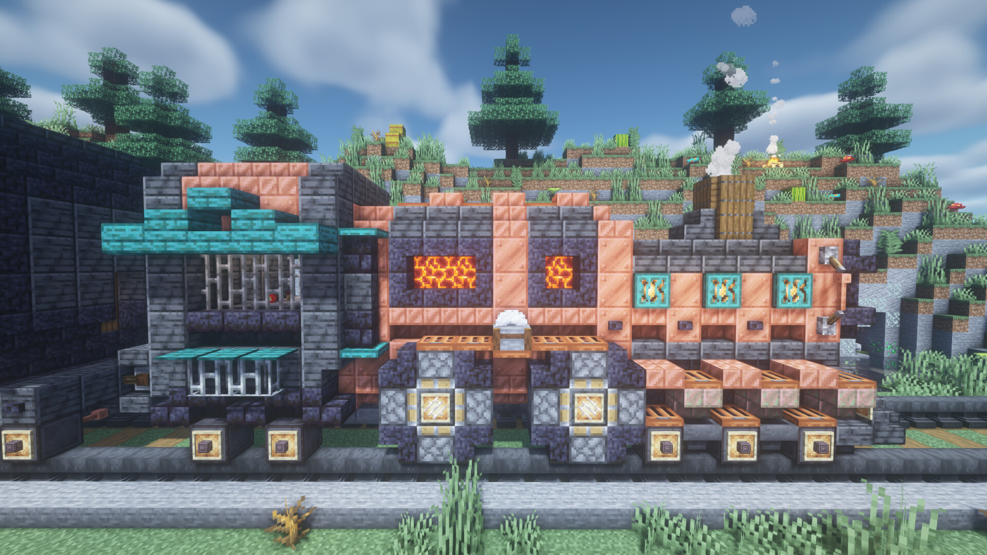 Minecraft Train House Minecraft Map