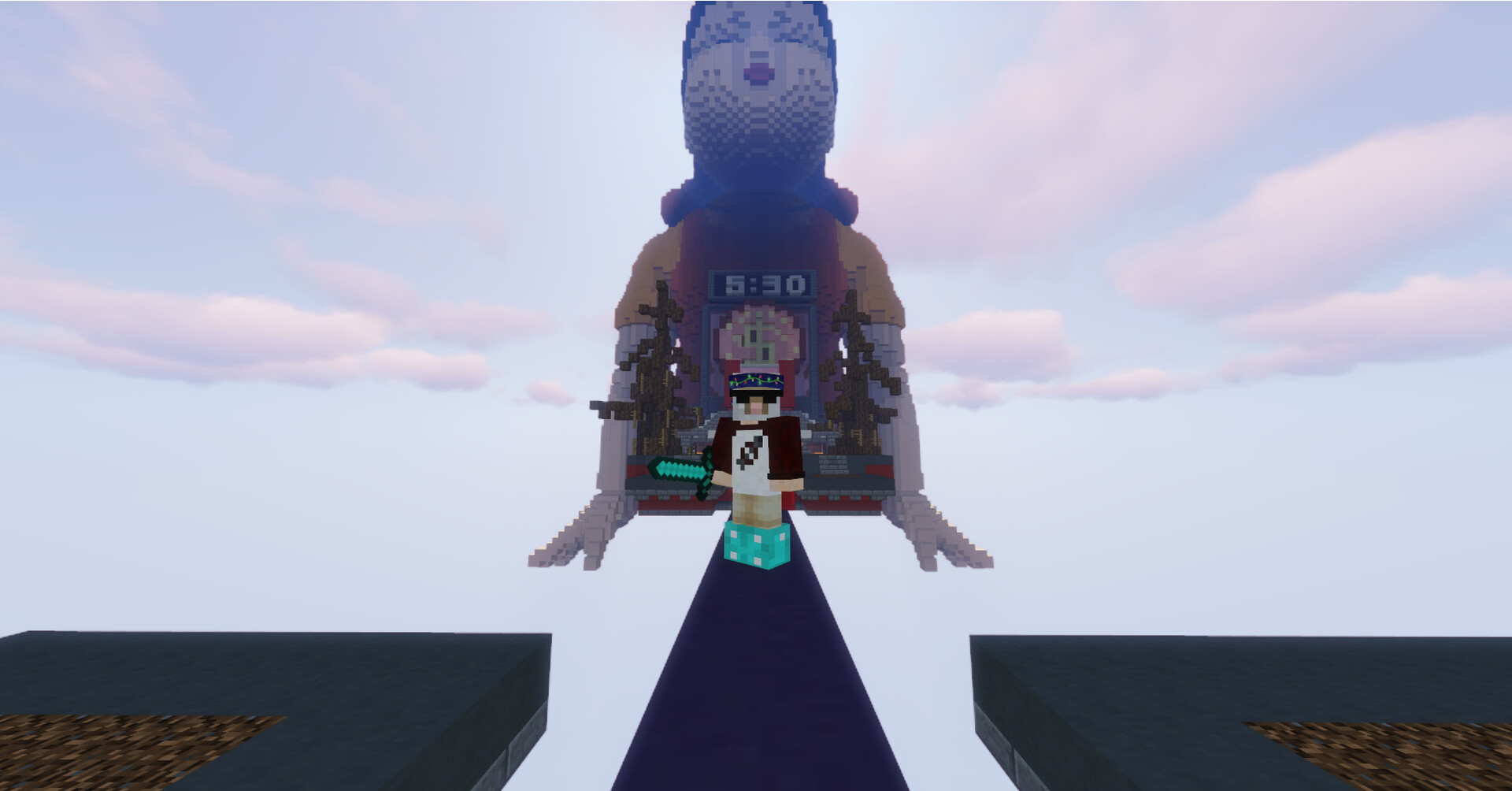 [THE BRIDGE] Red light, Green light Minecraft Map