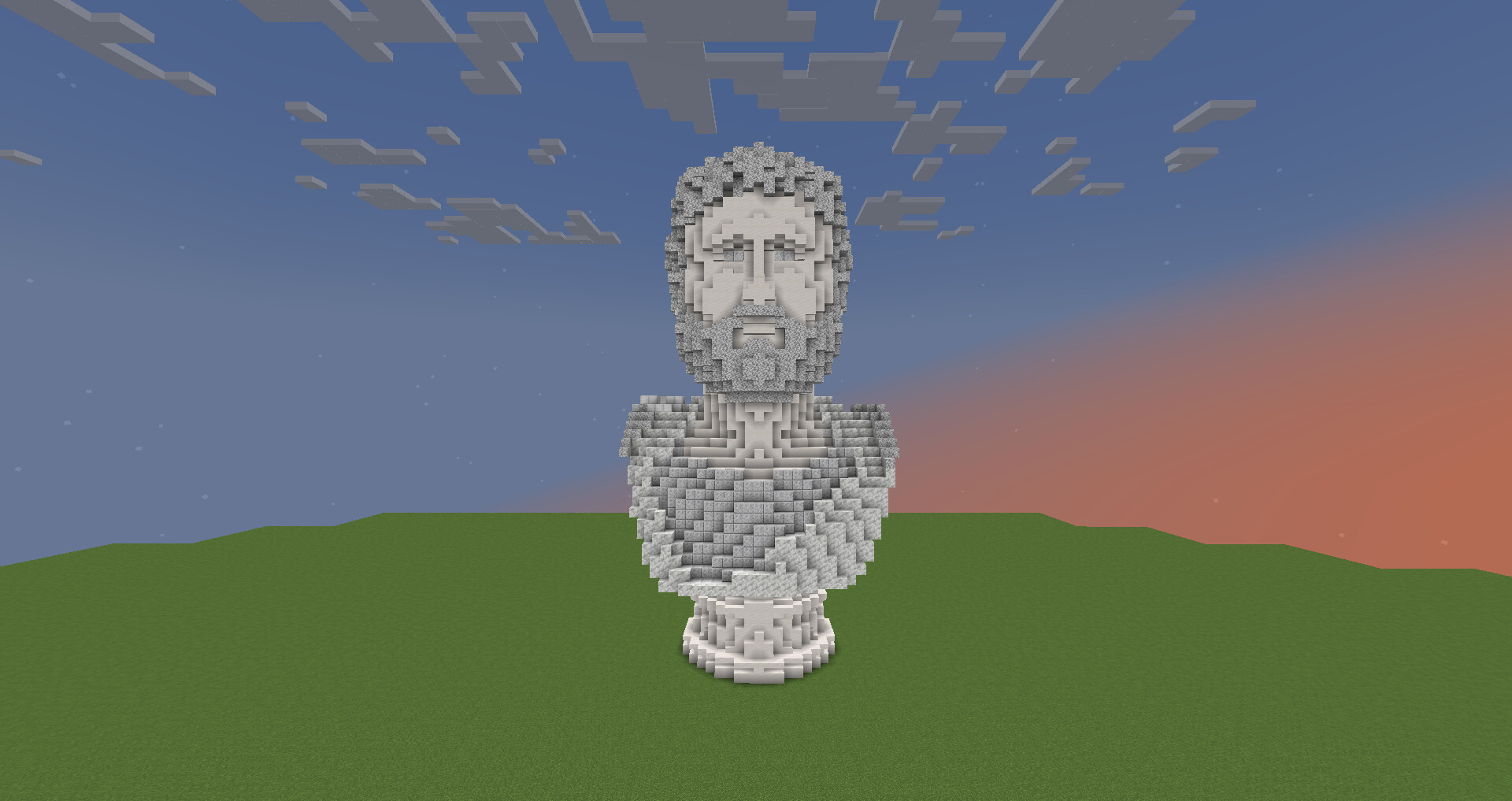 Greek Bust Minecraft Map