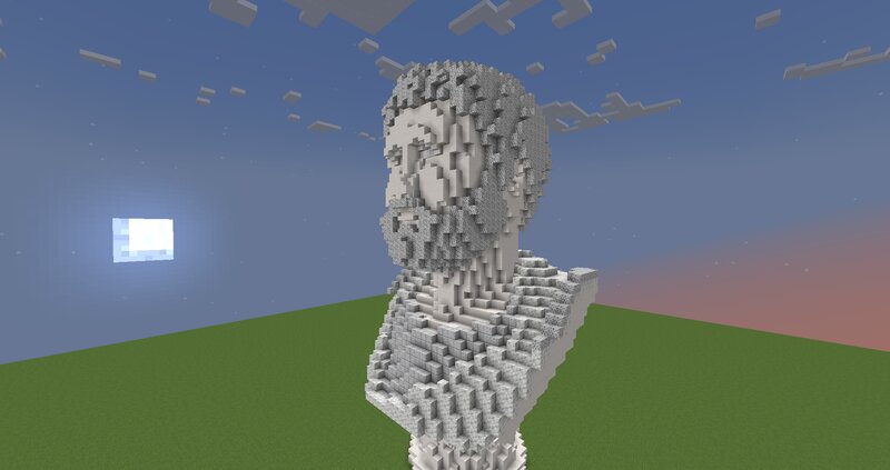 Greek Bust Minecraft Map