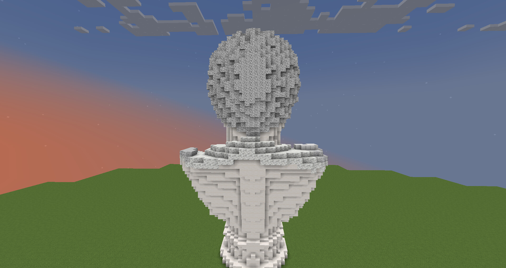 Greek Bust Minecraft Map