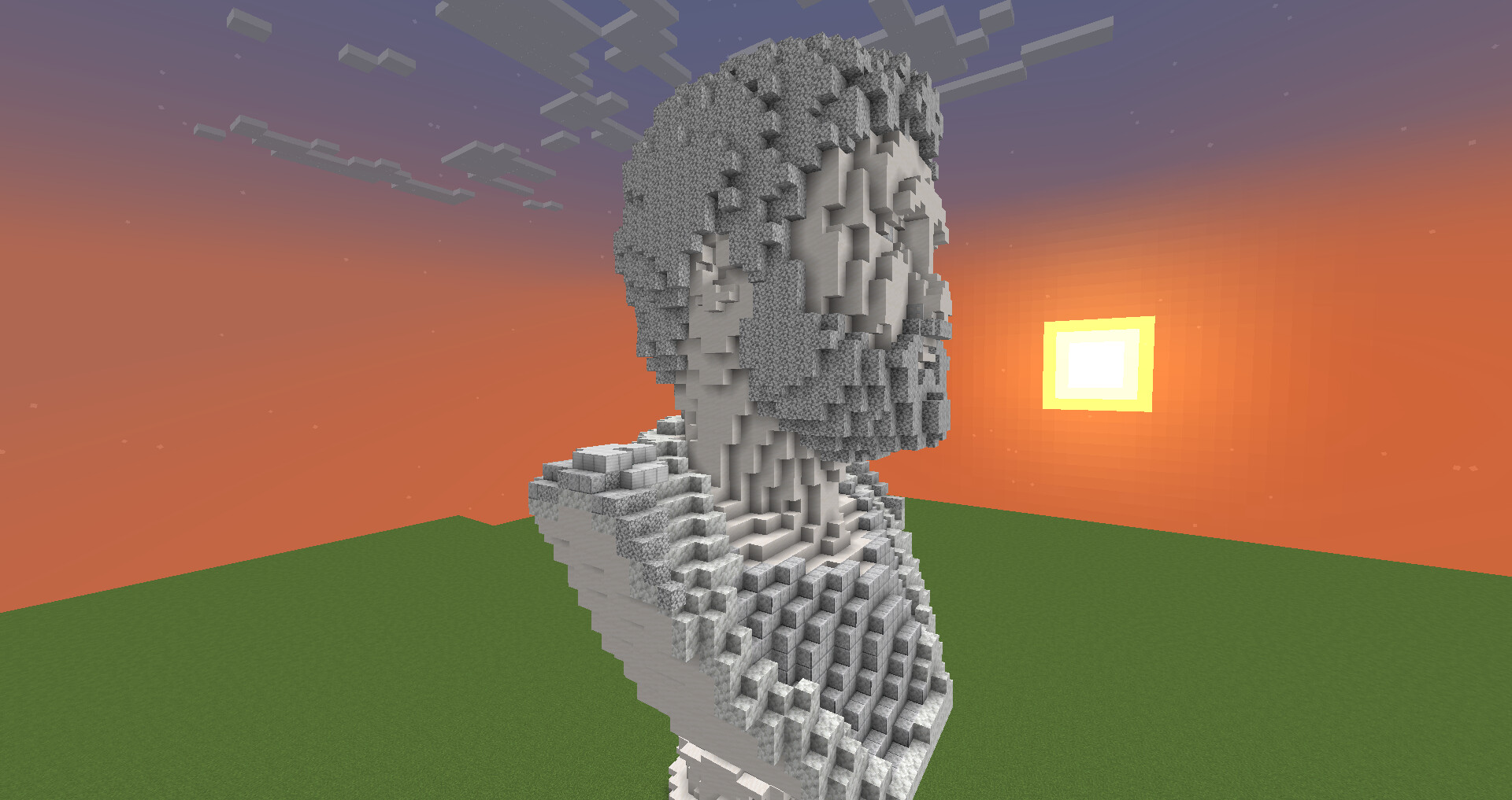 Greek Bust Minecraft Map