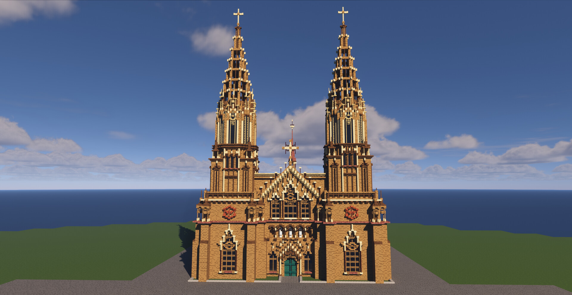 Gothic cathedral Minecraft Map