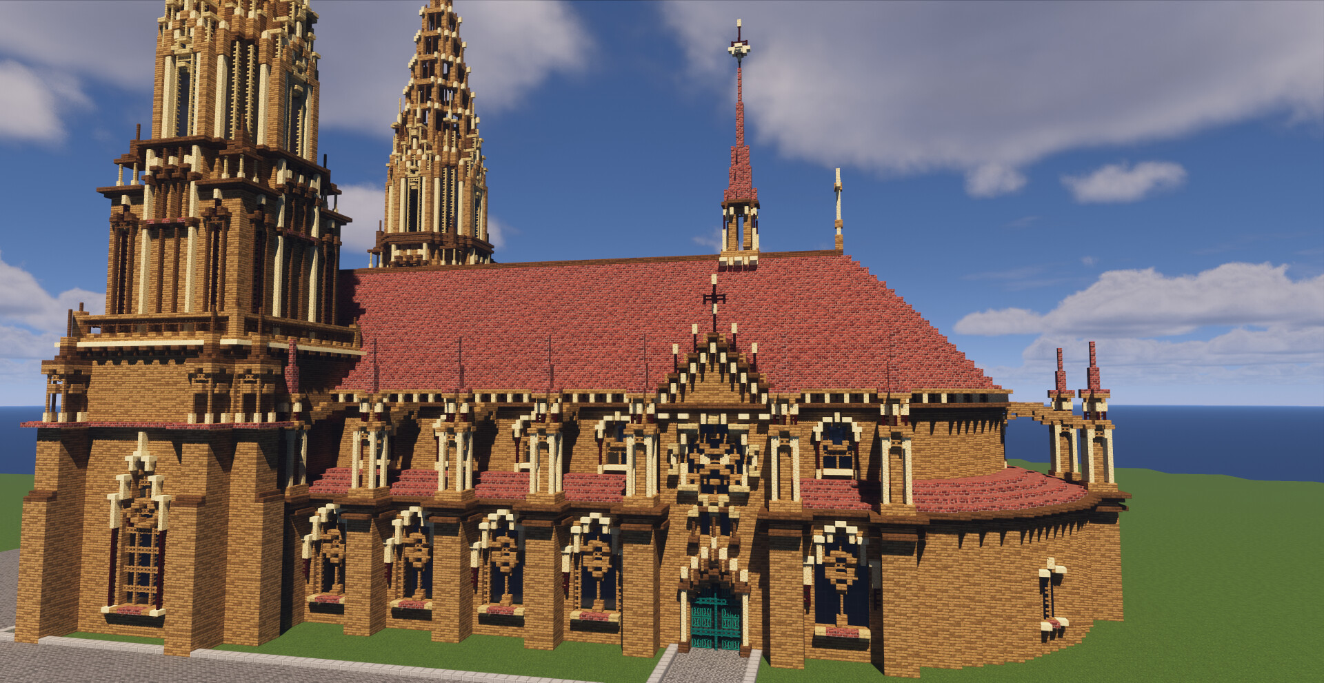 Gothic cathedral Minecraft Map
