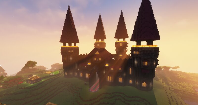 Deepslate Castle Minecraft Map