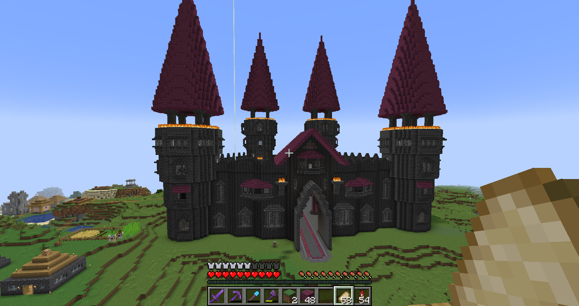 Deepslate Castle Minecraft Map