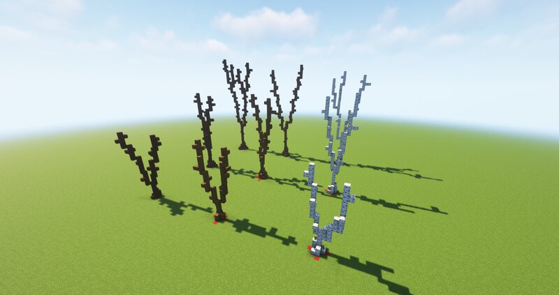 Split-Tree Pack 3x3 Minecraft Map