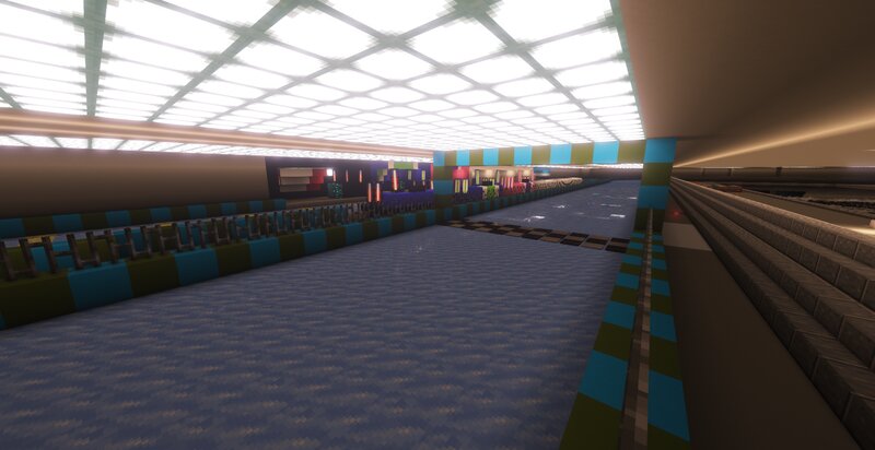 E-Company | Ice Boat Racing Track Minecraft Map