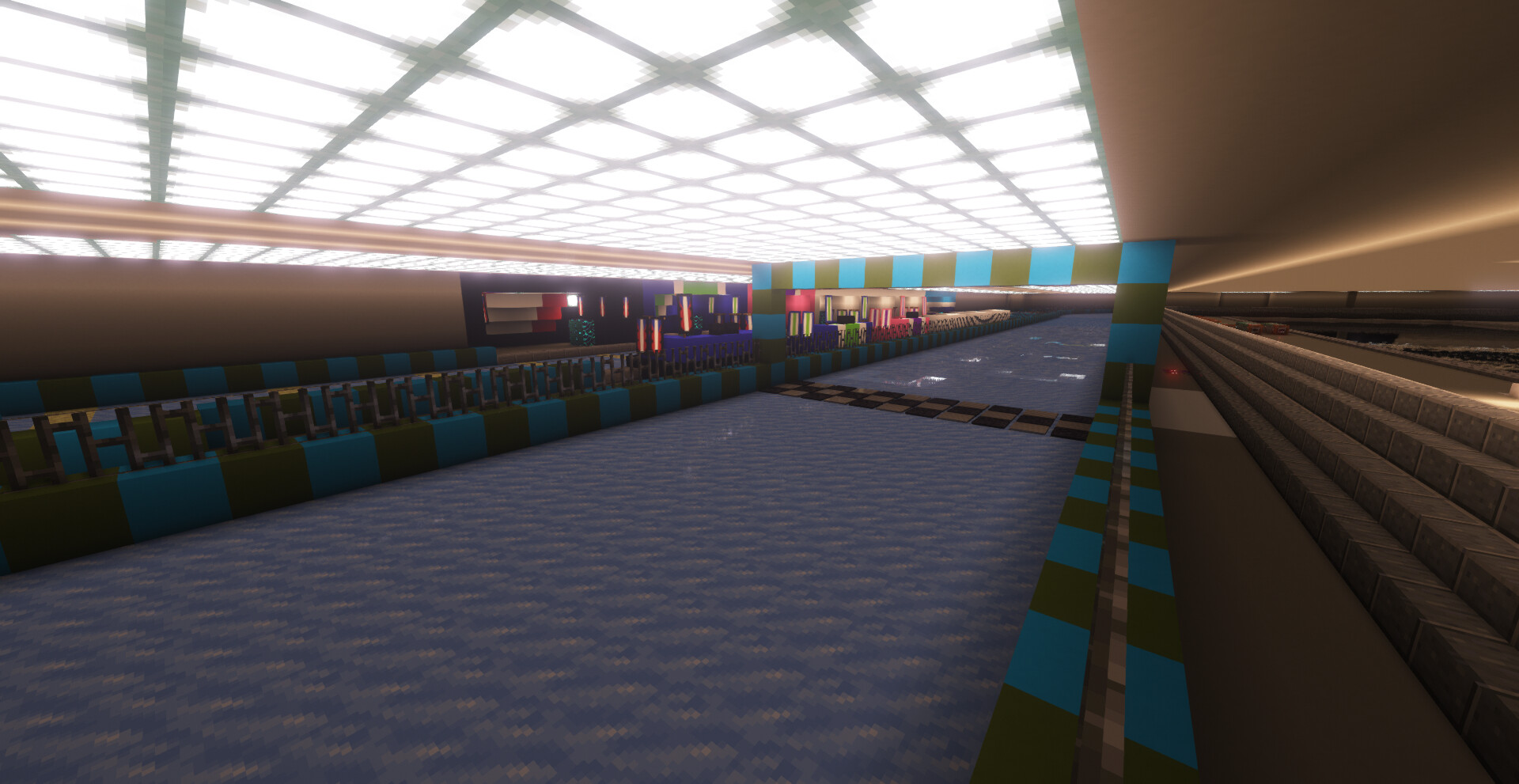 E-Company | Ice Boat Racing Track Minecraft Map