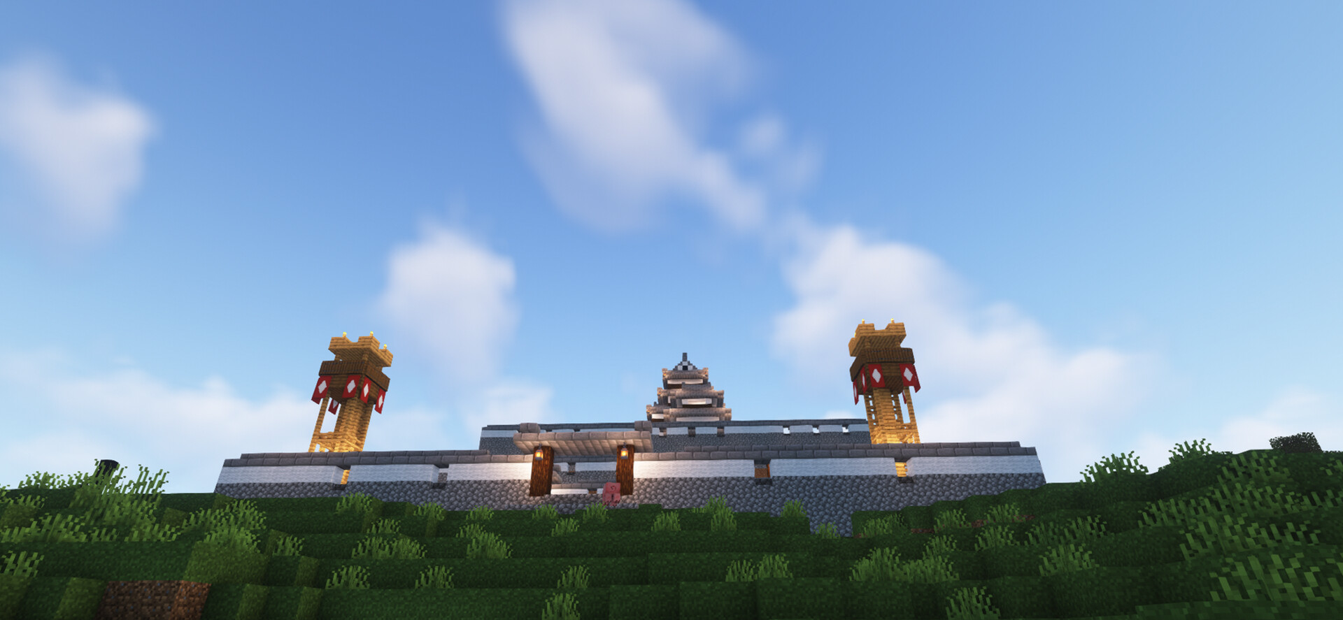 Shogun2 Matsumoto Castle 松本城 Minecraft Map