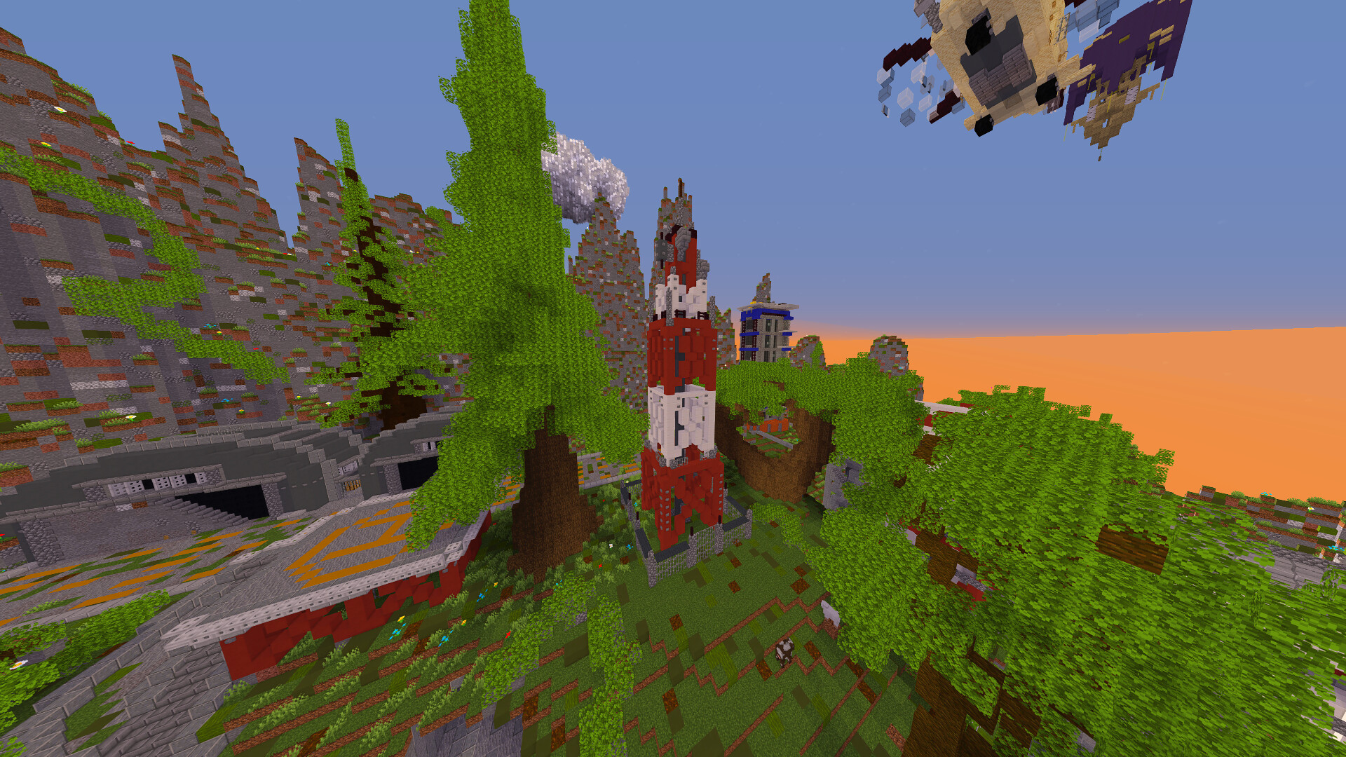 🏭MODERN LOBBY Minecraft Map