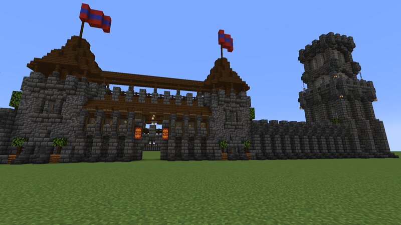 Front Gate Minecraft Map