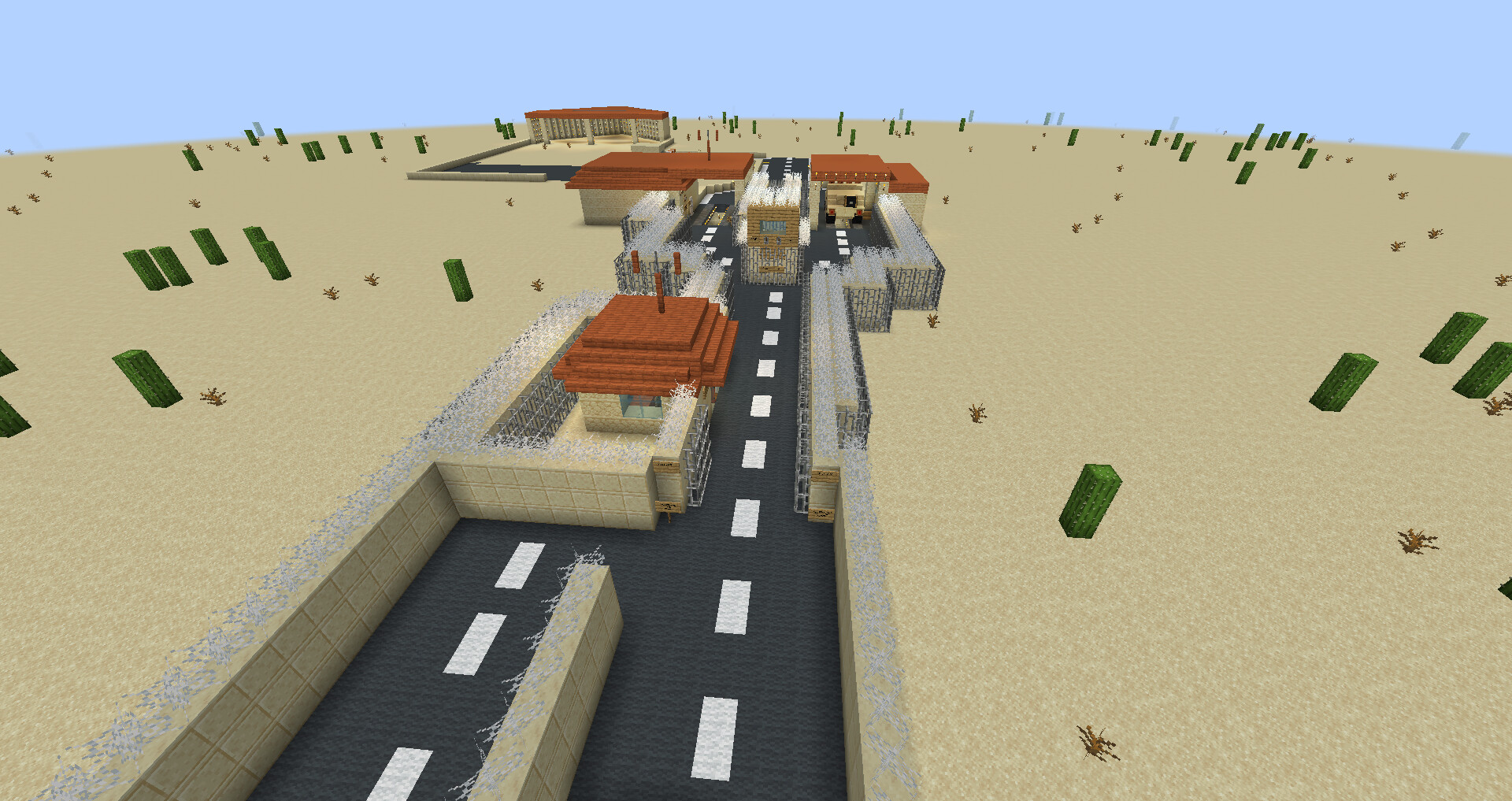 Camp Stryker Entry Control Point Minecraft Map