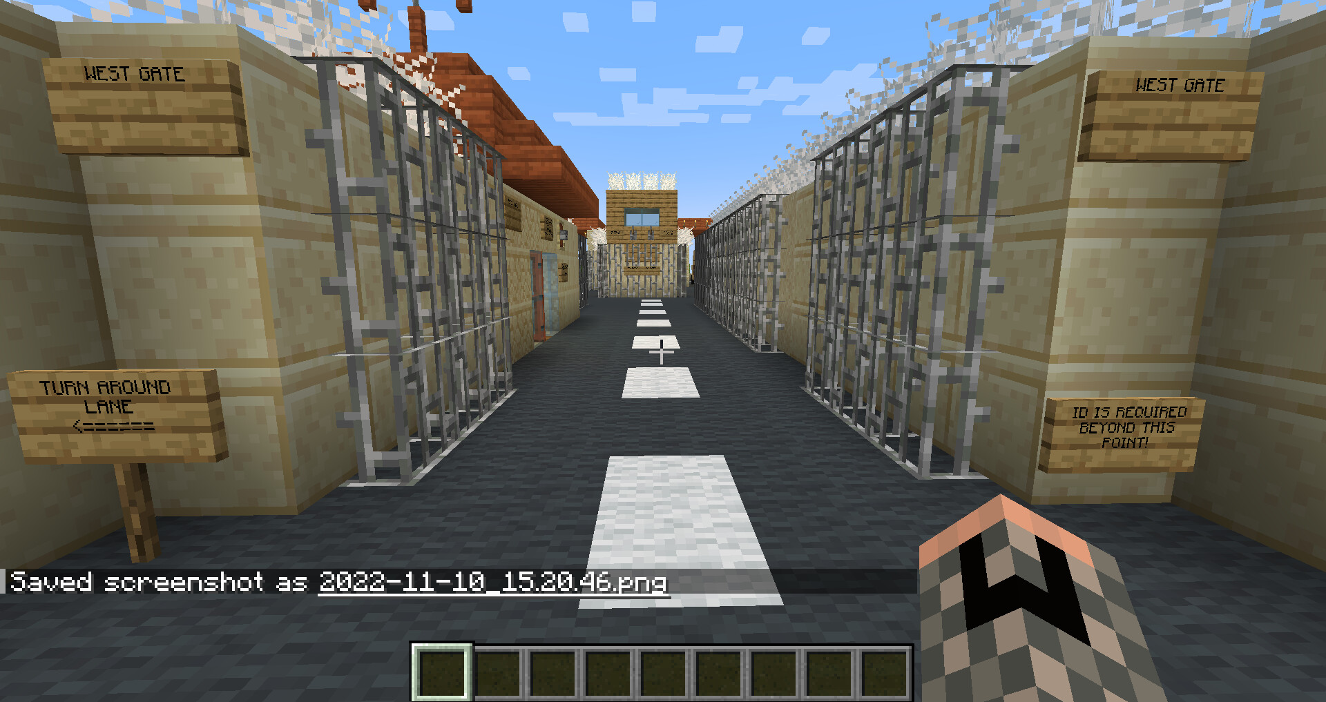 Camp Stryker Entry Control Point Minecraft Map