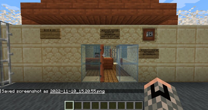 Camp Stryker Entry Control Point Minecraft Map