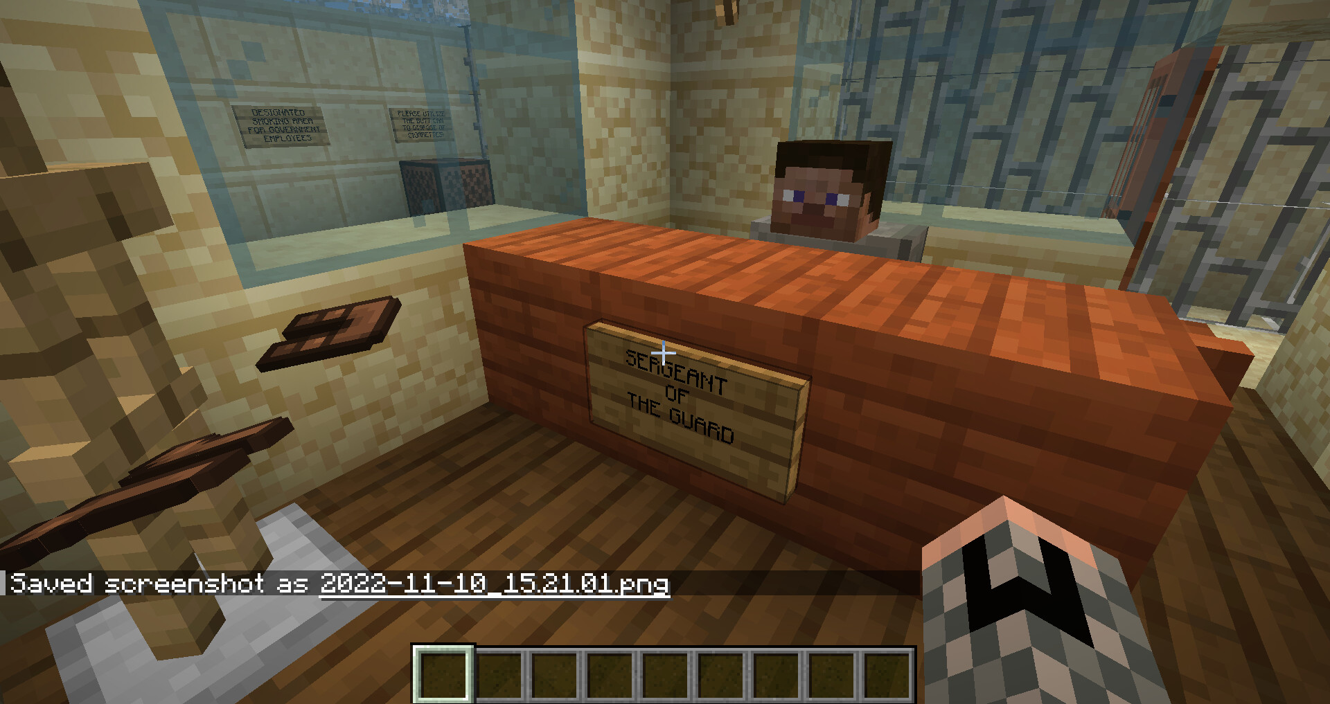 Camp Stryker Entry Control Point Minecraft Map