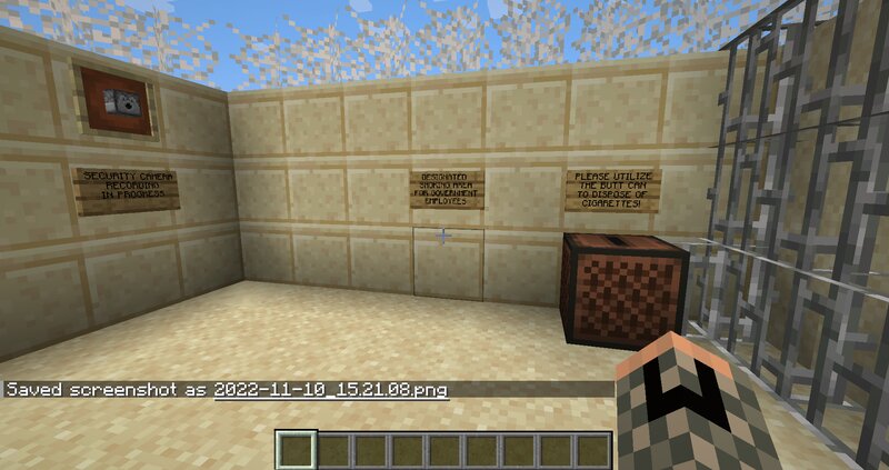 Camp Stryker Entry Control Point Minecraft Map