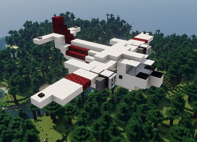 Cal Fire Grumman S-2T | Firefighting Plane Minecraft Map