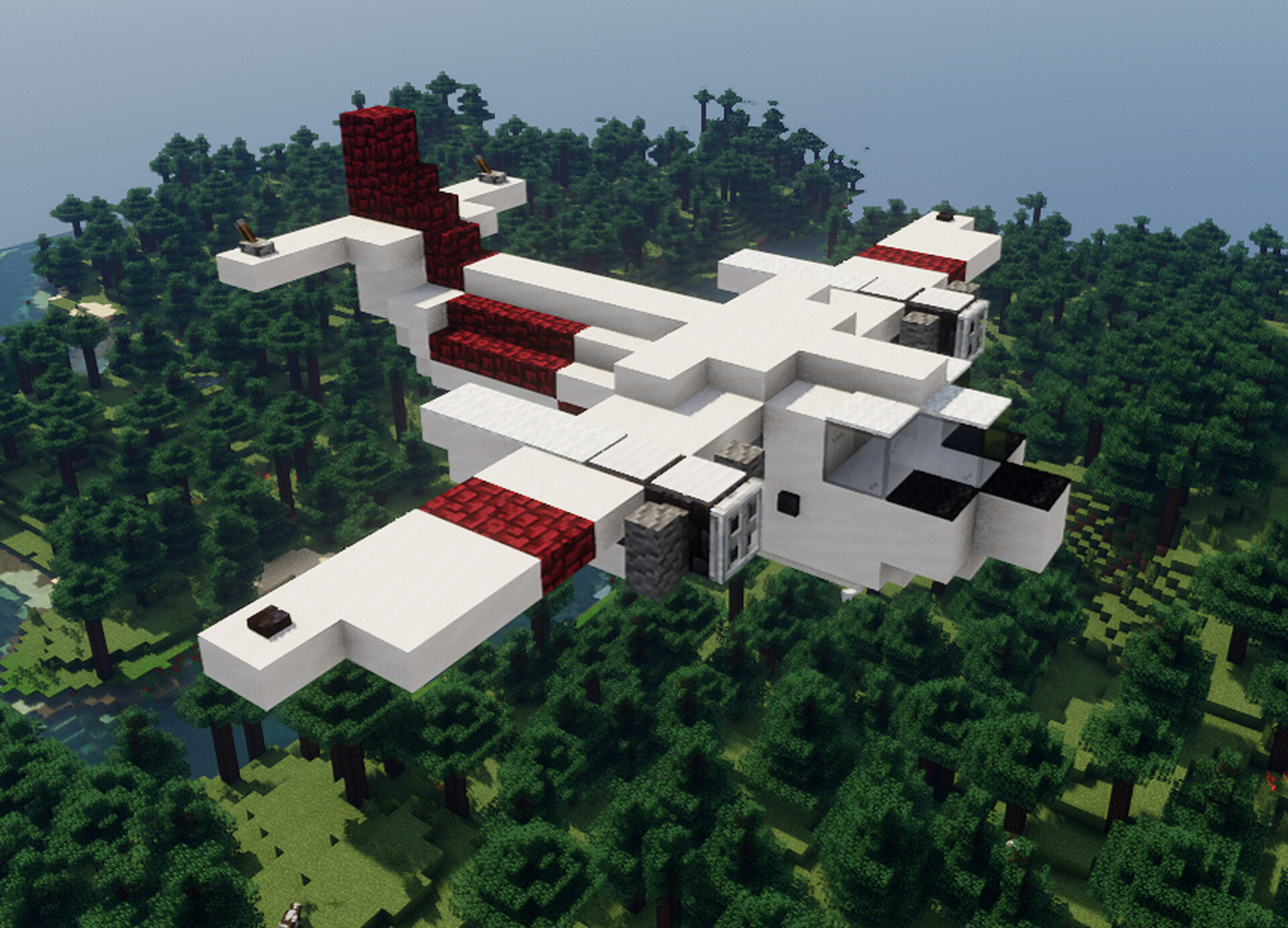 Cal Fire Grumman S-2T | Firefighting Plane Minecraft Map