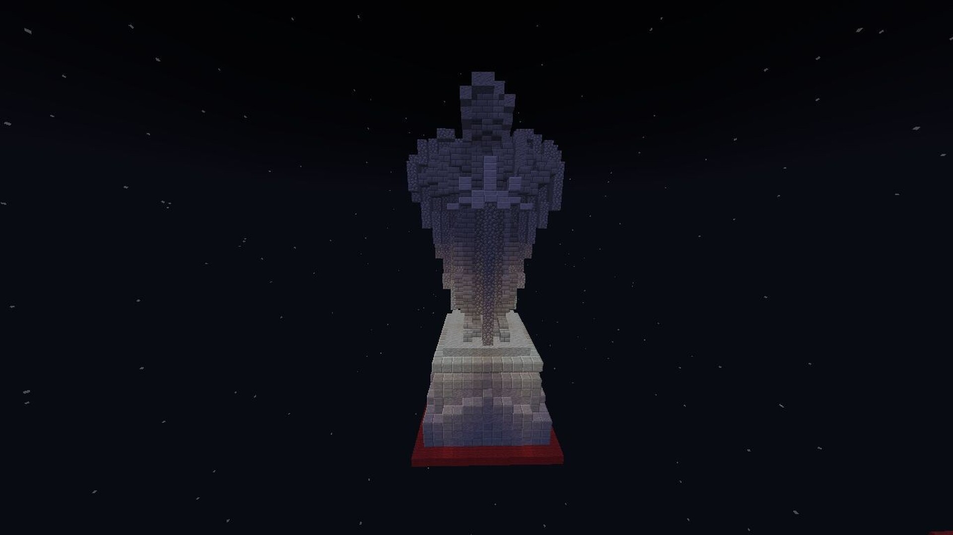 Guardian angel statue Minecraft Map