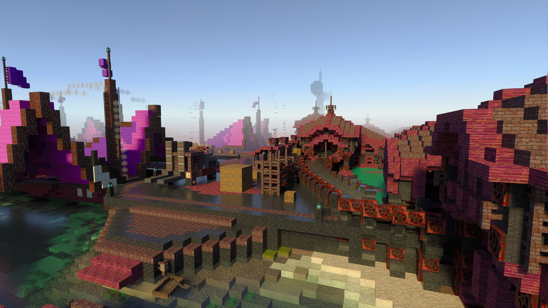 Ellie's Kingdom Bedrock RTX Map Minecraft Map